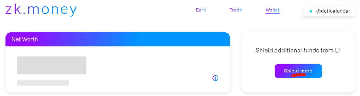 Mainnet Guide - zk.money/Aztec Connect