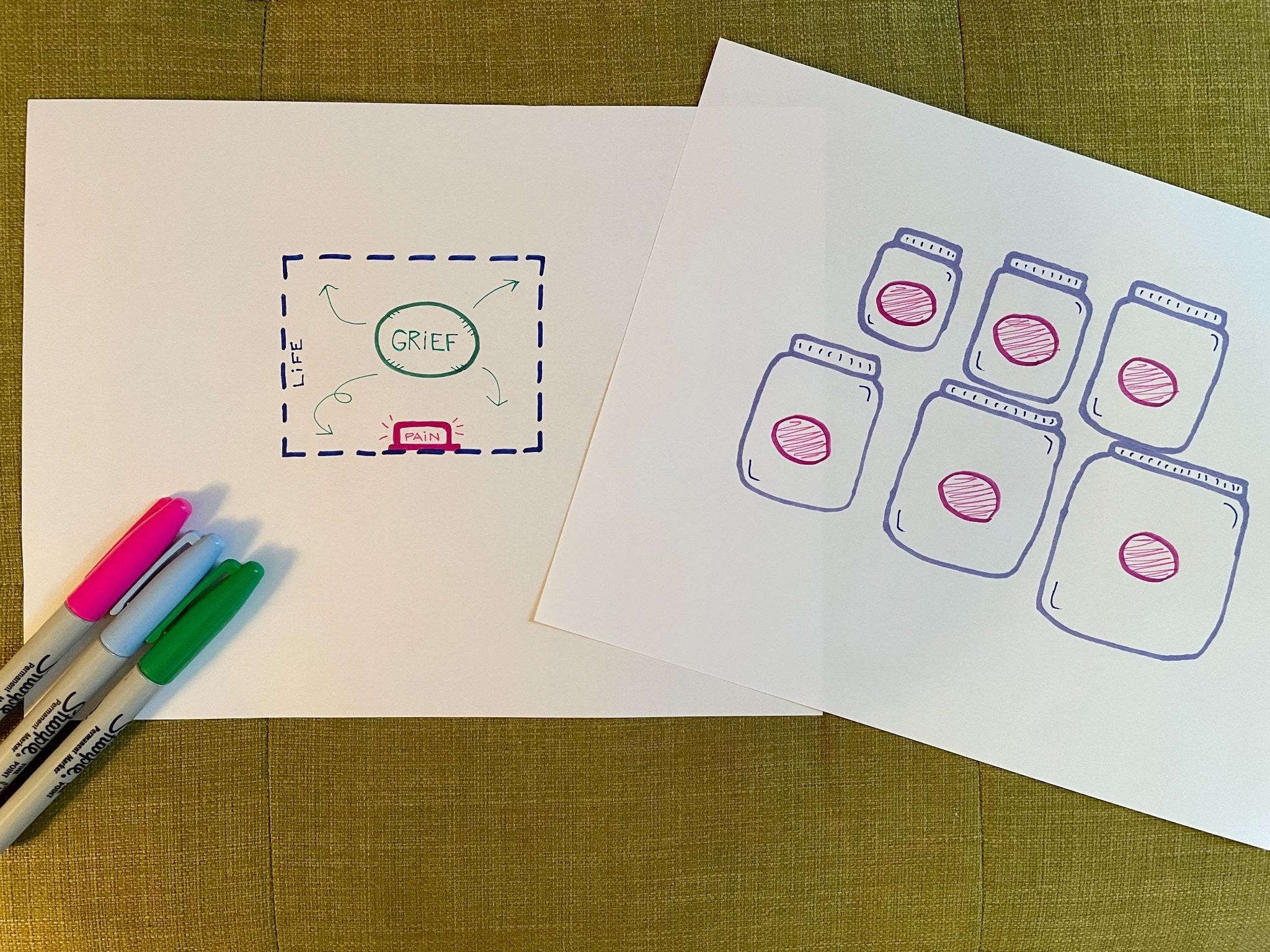 The Many Metaphors of Grief - by Katie Hawkins-Gaar