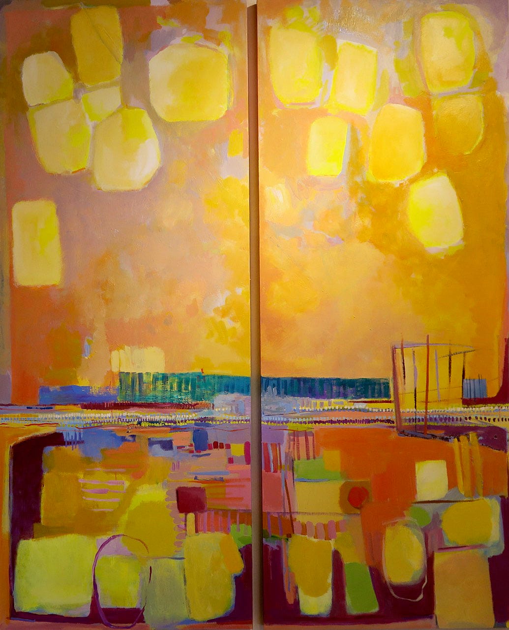 Loren Doucette, painter - by Amy Allen - Palate & Palette