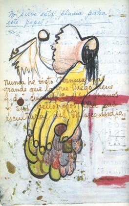 Frida Kahlo's Diary - by Jillian Hess - Noted