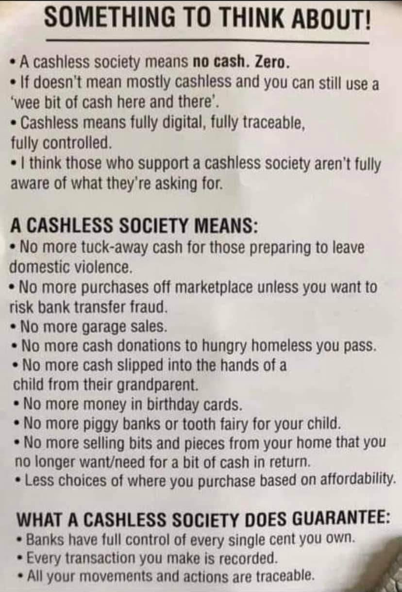 The cashless life won't be worth living