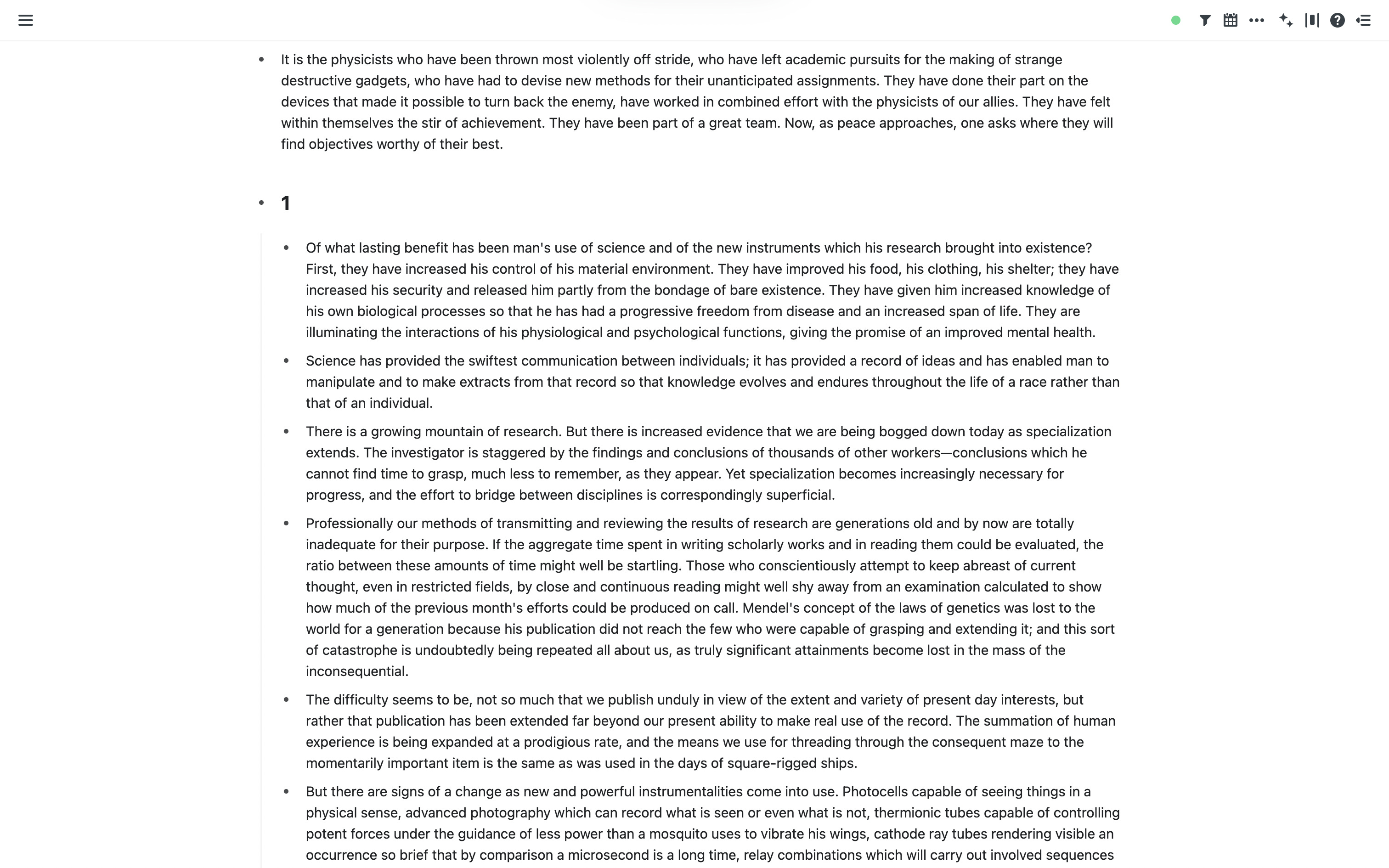 The famous Craft theme is now available in Roam Research