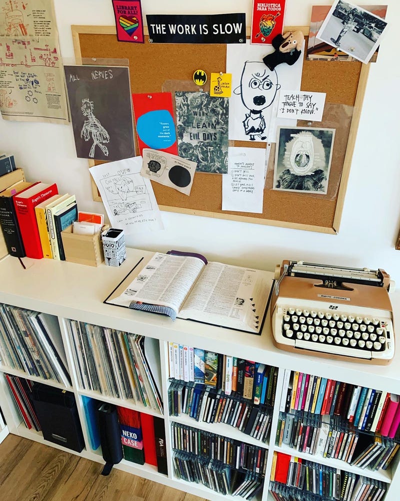 Inside my studio - Austin Kleon