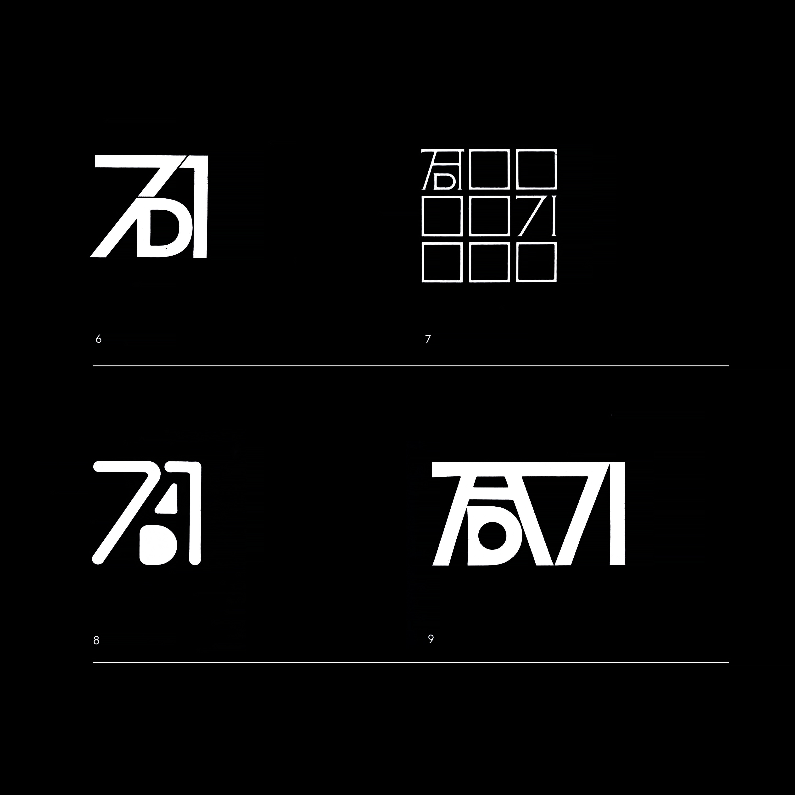 Dürer-Jahr 1971 Logo Design History - by Richard Baird