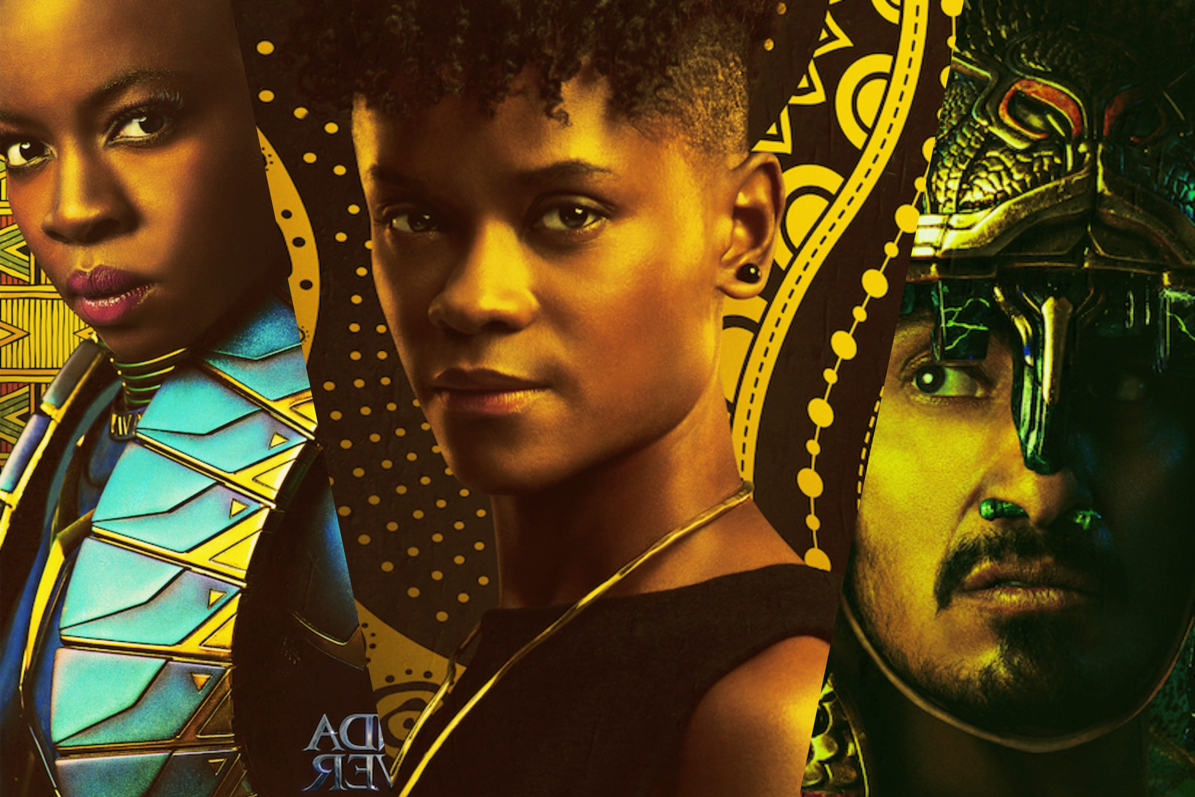 Black Panther Issue: Letitia Wright, Danai Gurira and Tenoch Huerta on ...