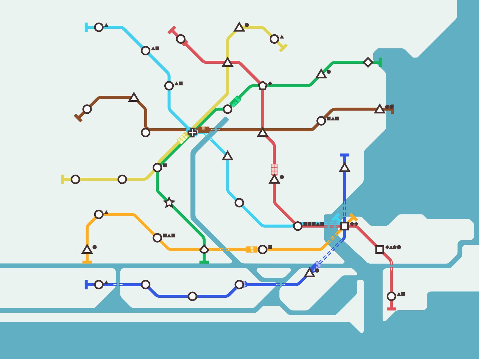 Mini Metro: The Best Holiday Game for Public Transit Lovers!