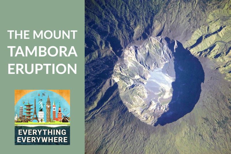 The Mount Tambora Eruption - by Gary Arndt
