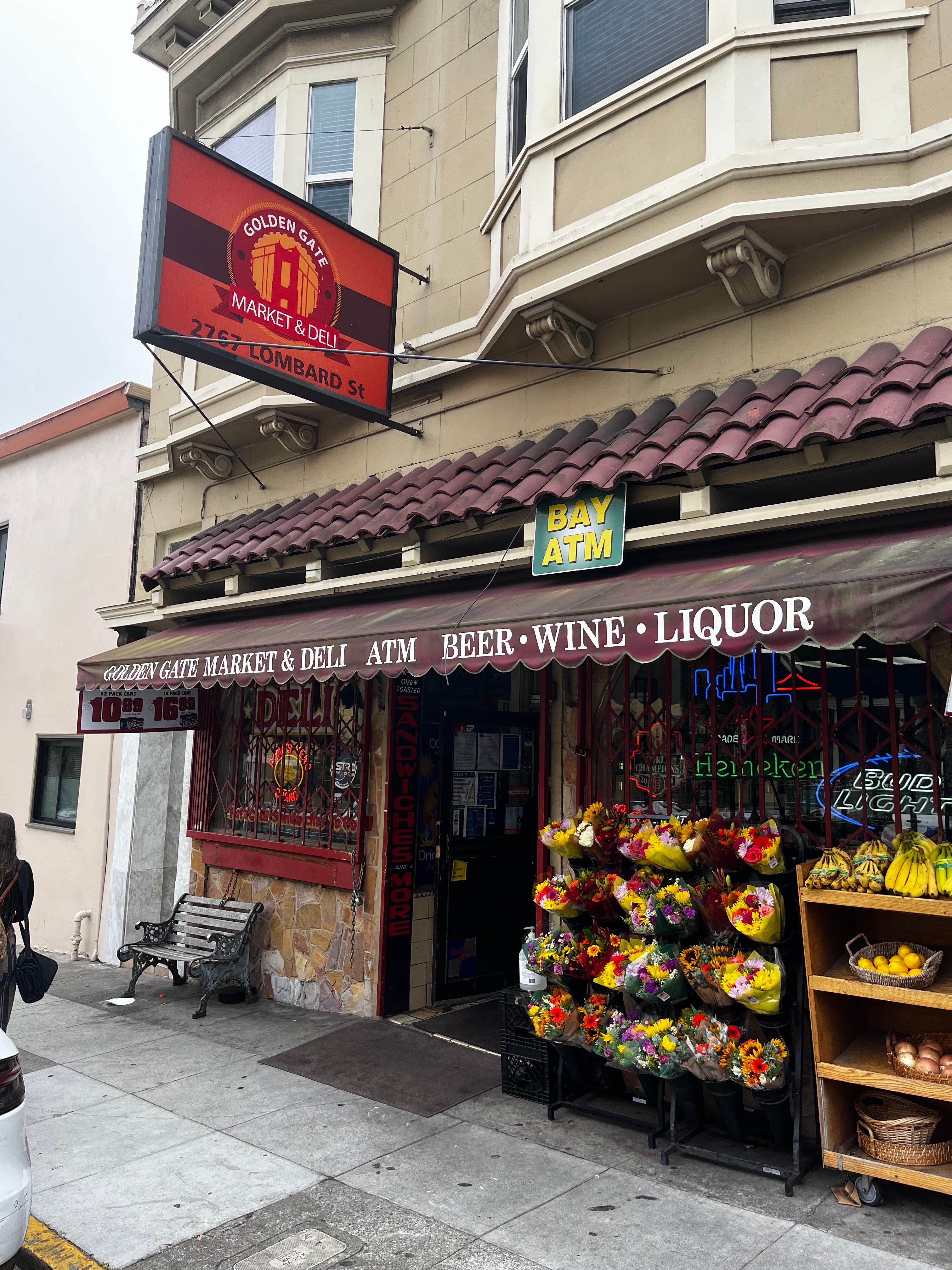 San Francisco's Golden Gate Market Deli & Liquor