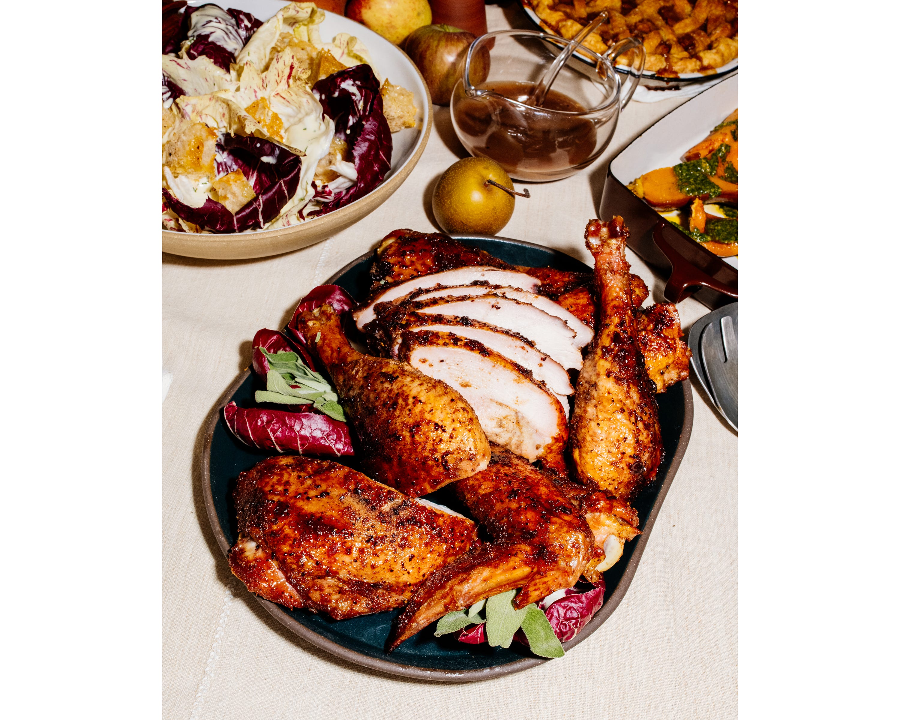 Quart of Brandy and Currant Glazed Turkey: A Piece of Cake #42