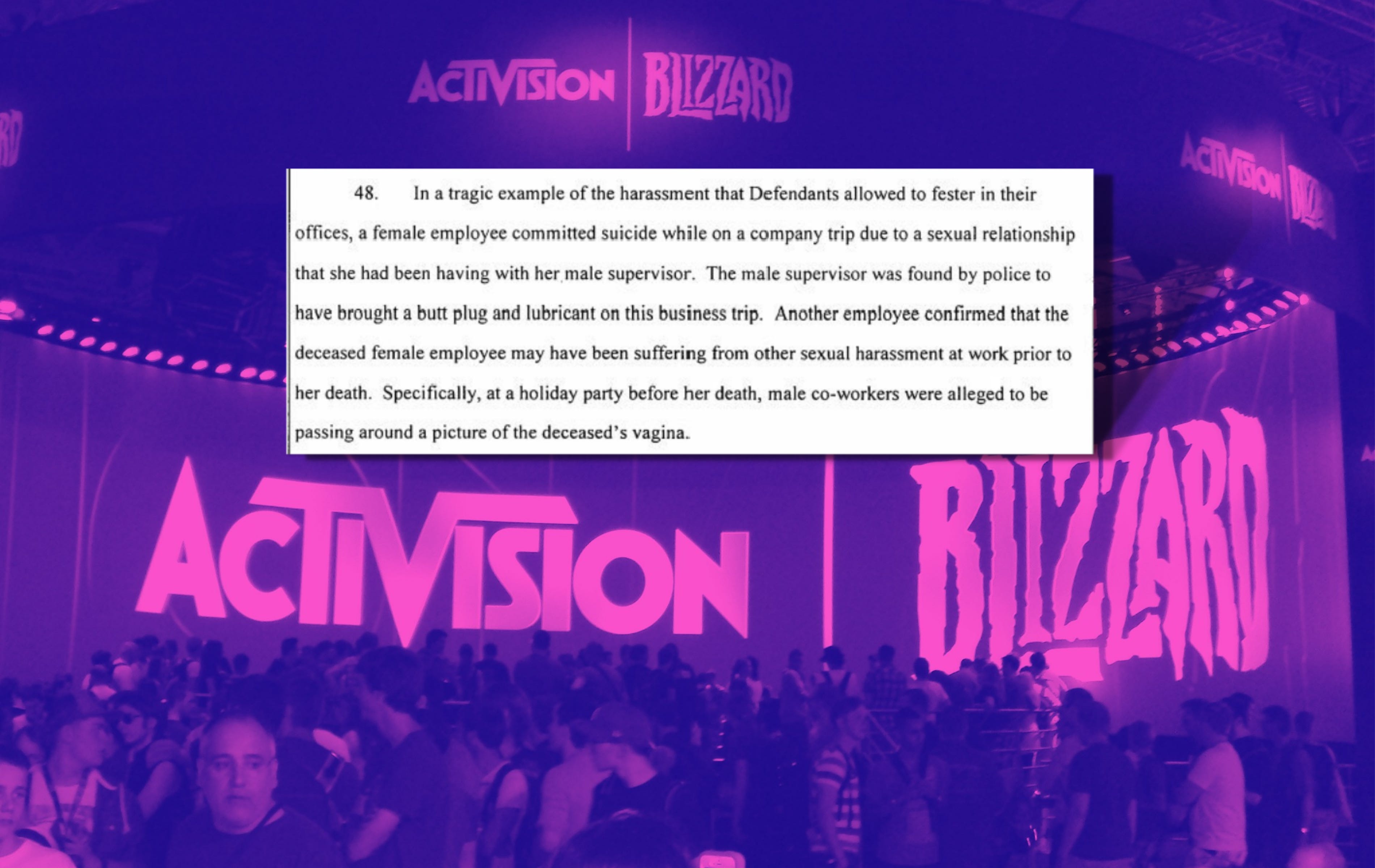 Activision Blizzard Lawsuit & Horrifying Scandal
