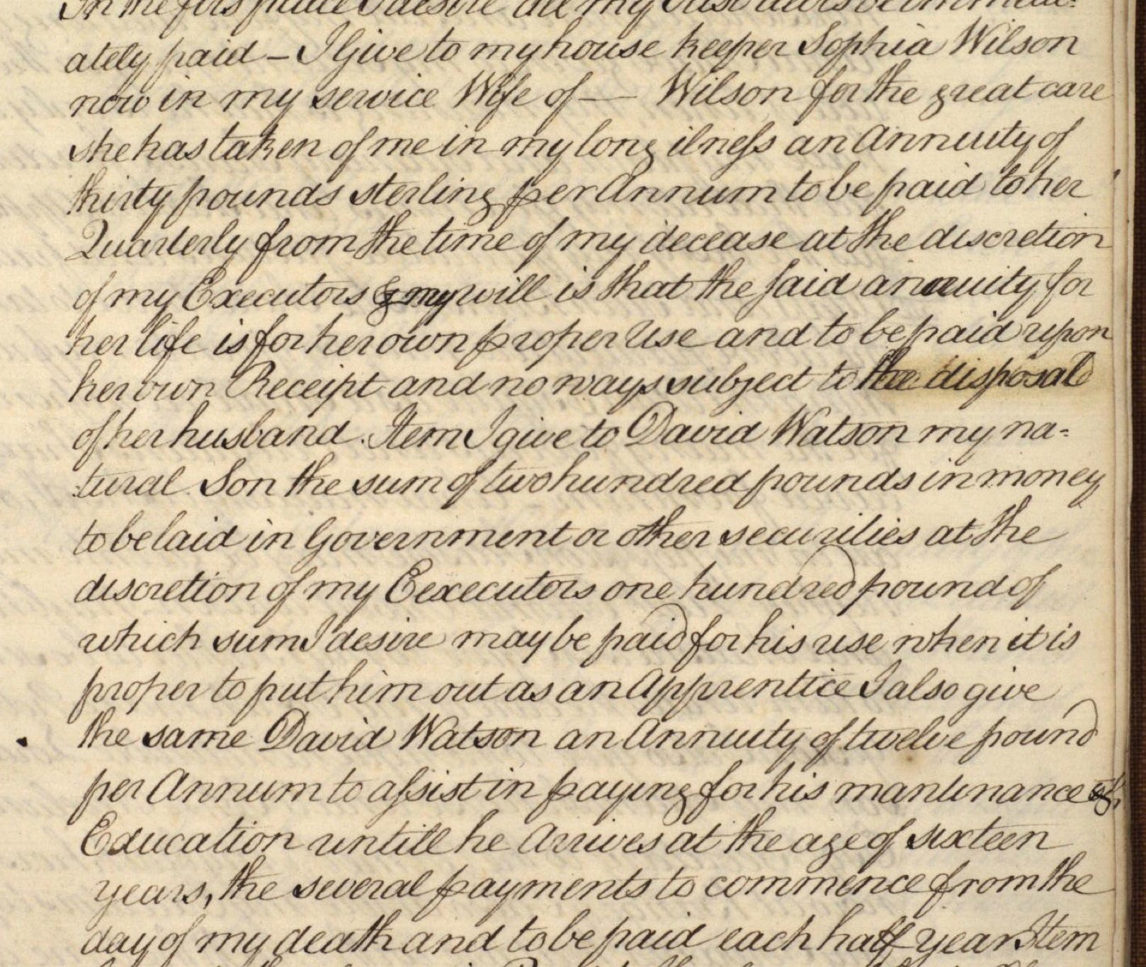 Major-General David Watson (1704-1762) - by Scott J. Watson