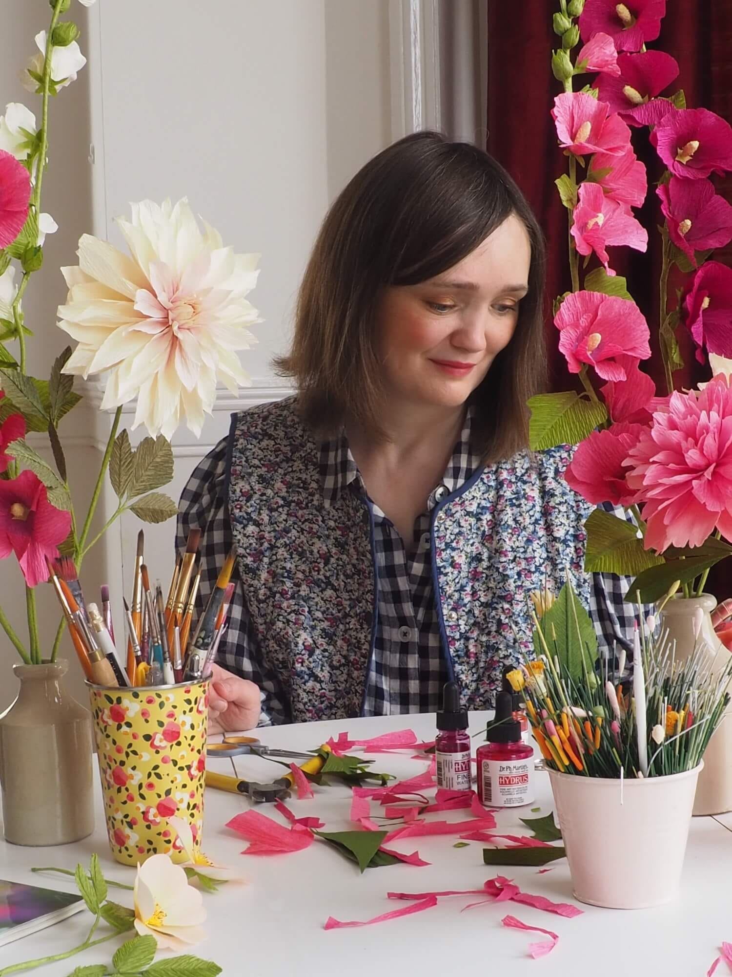 The Q&A: Susan Beech, paper flowers as fine art