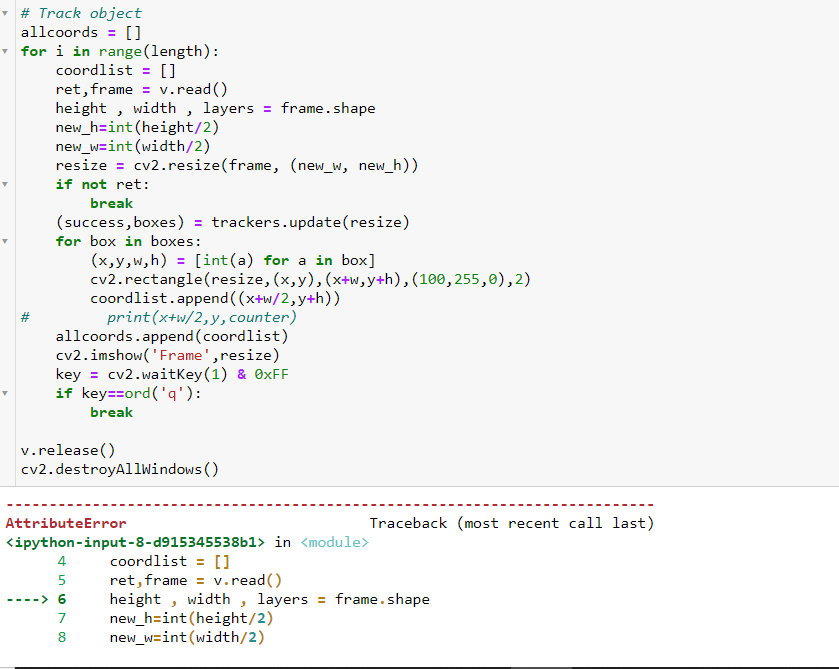 Generating tracking data - by Soumyajit Bose