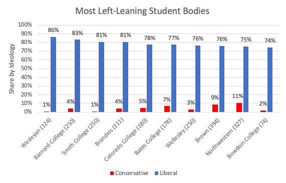 Diverse and Divided: A Political Demography of American Elite Students