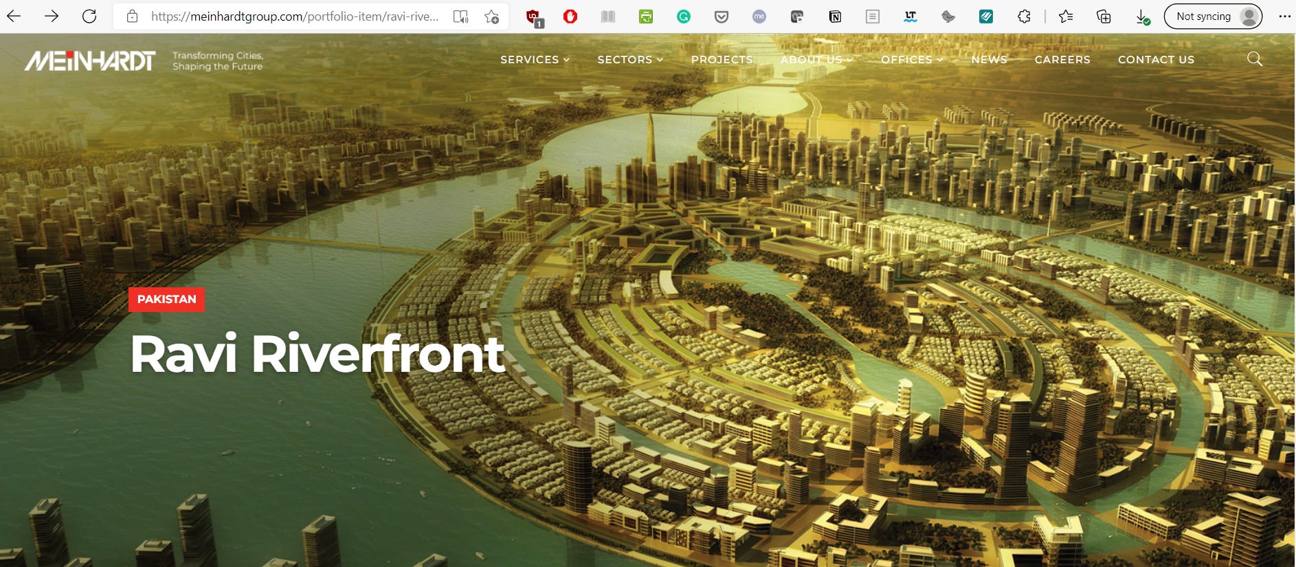 Ravi Riverfront #1: A curious case of Imran Amin and Meinhardt