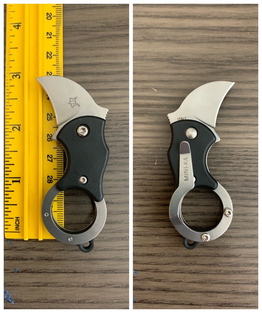 Mini-Ka by Fox Knives - by Ryan Jeremiah Navarro Cote