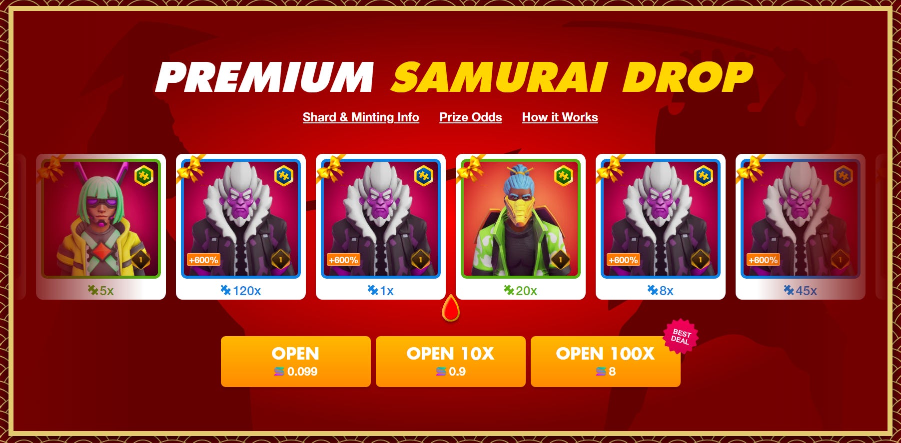 It's Season of the Samurai in Mini Royale: Nations!