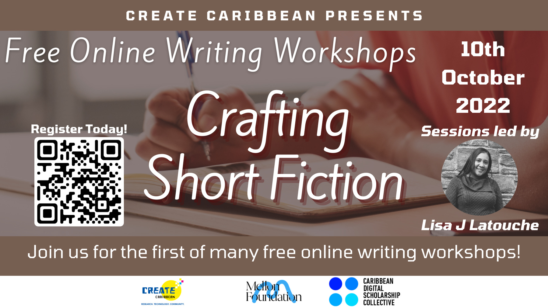 Create Caribbean Writing Workshop in 6 days!