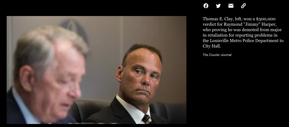 Messenger Attorney Clay shot but not dead yet