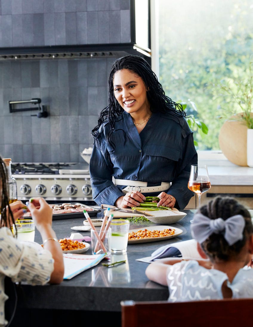 Getting dinner on the table–despite it all–with lifestyle mogul Ayesha ...