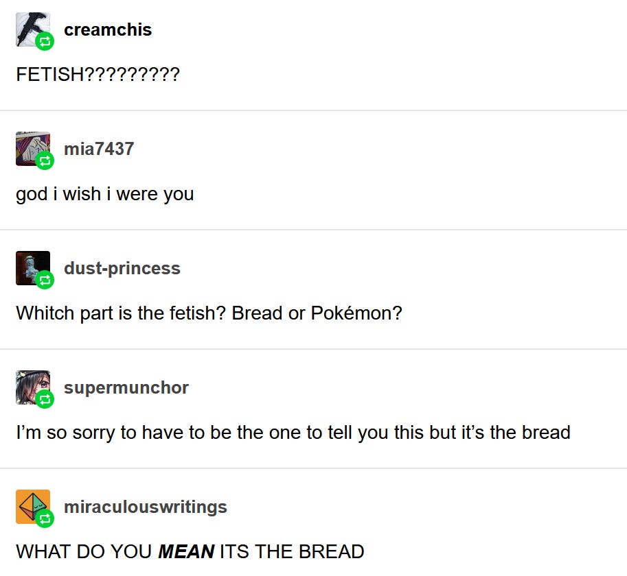 "but it’s the bread" - by Brian Feldman - BNet