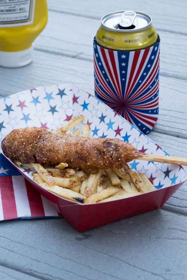 Corn Dogs! - by Reba Toloday - reba cooks