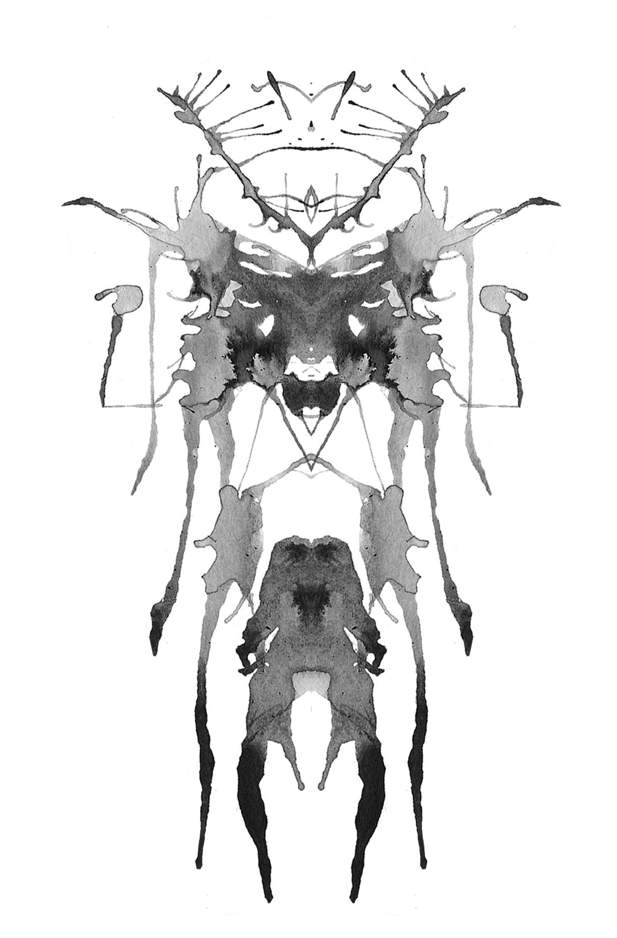 Sketchbook: ink blot edition - by ND Stevenson