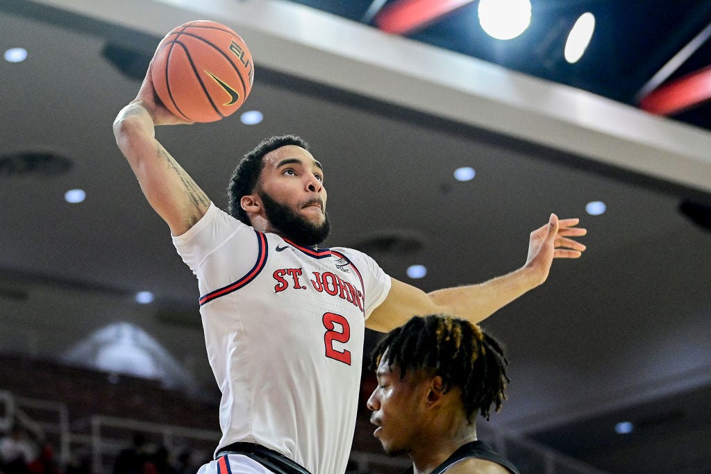 Julian Champagnie - by Chad Ford - NBA Big Board