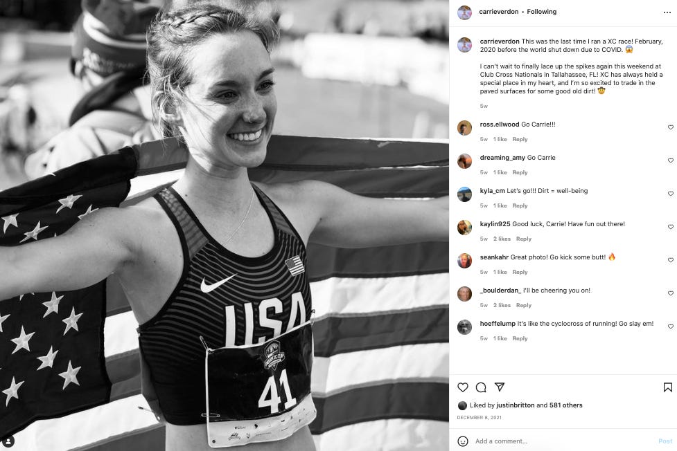 The Victory Lap: Carrie Verdon🏆 - The Lap Count