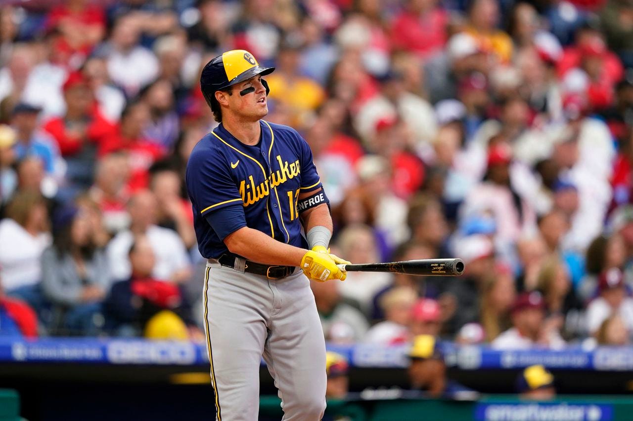 Hunter Renfroe returns to Fenway Park, homers for the Brewers in 9-4 ...