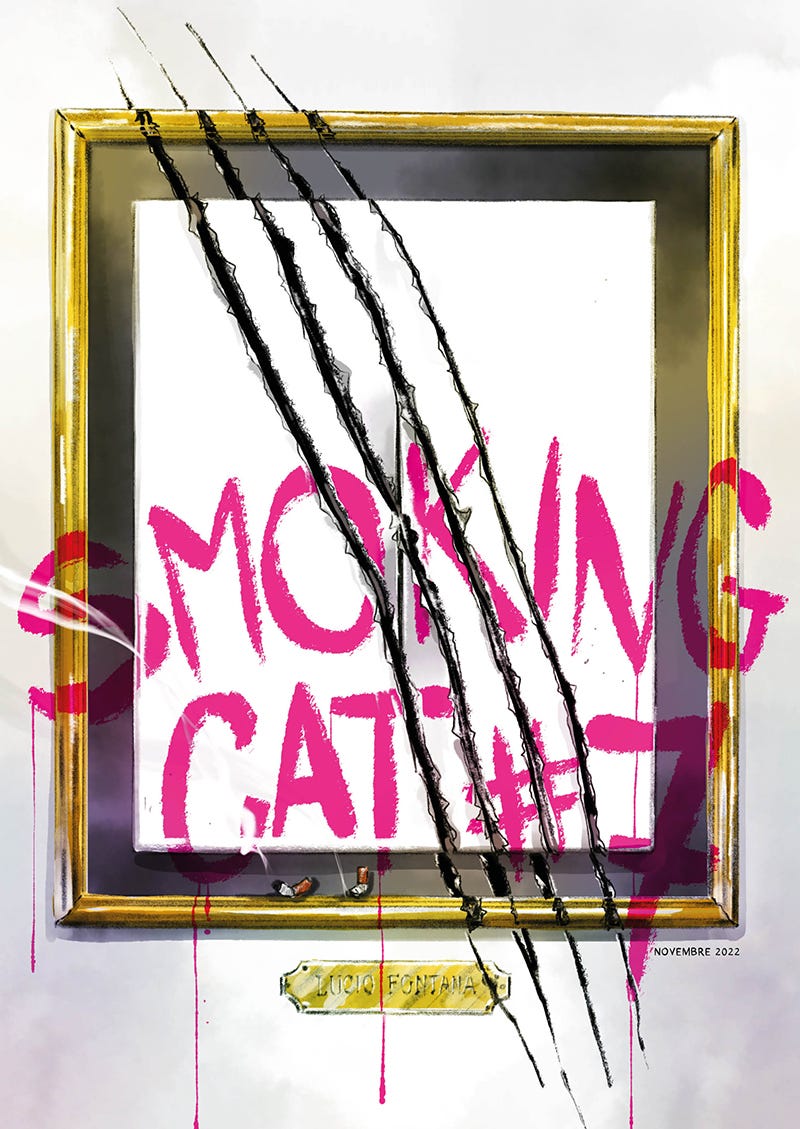 Smoking Cat #7 - by smokingcat - Smoking Cat