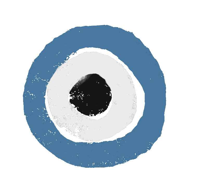 Evil Eye and Fungi - by Nicole Chilton - Tapioca Dance