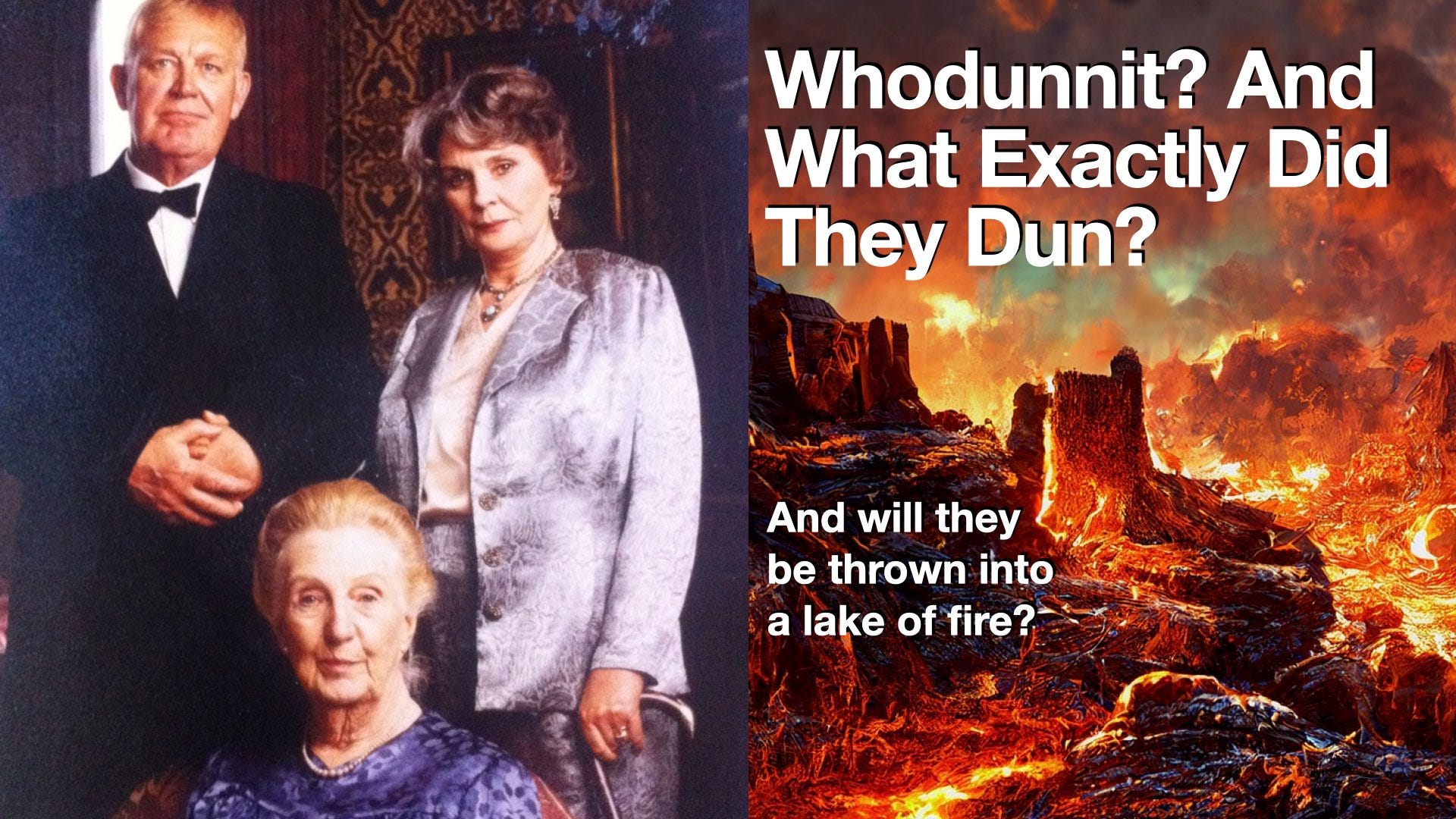 Whodunnit? And What Exactly Did They Dun? - by James Cary