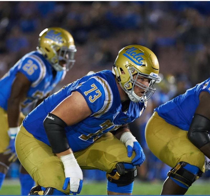 UCLA Football: OT Jake Burton Enters the Transfer Portal