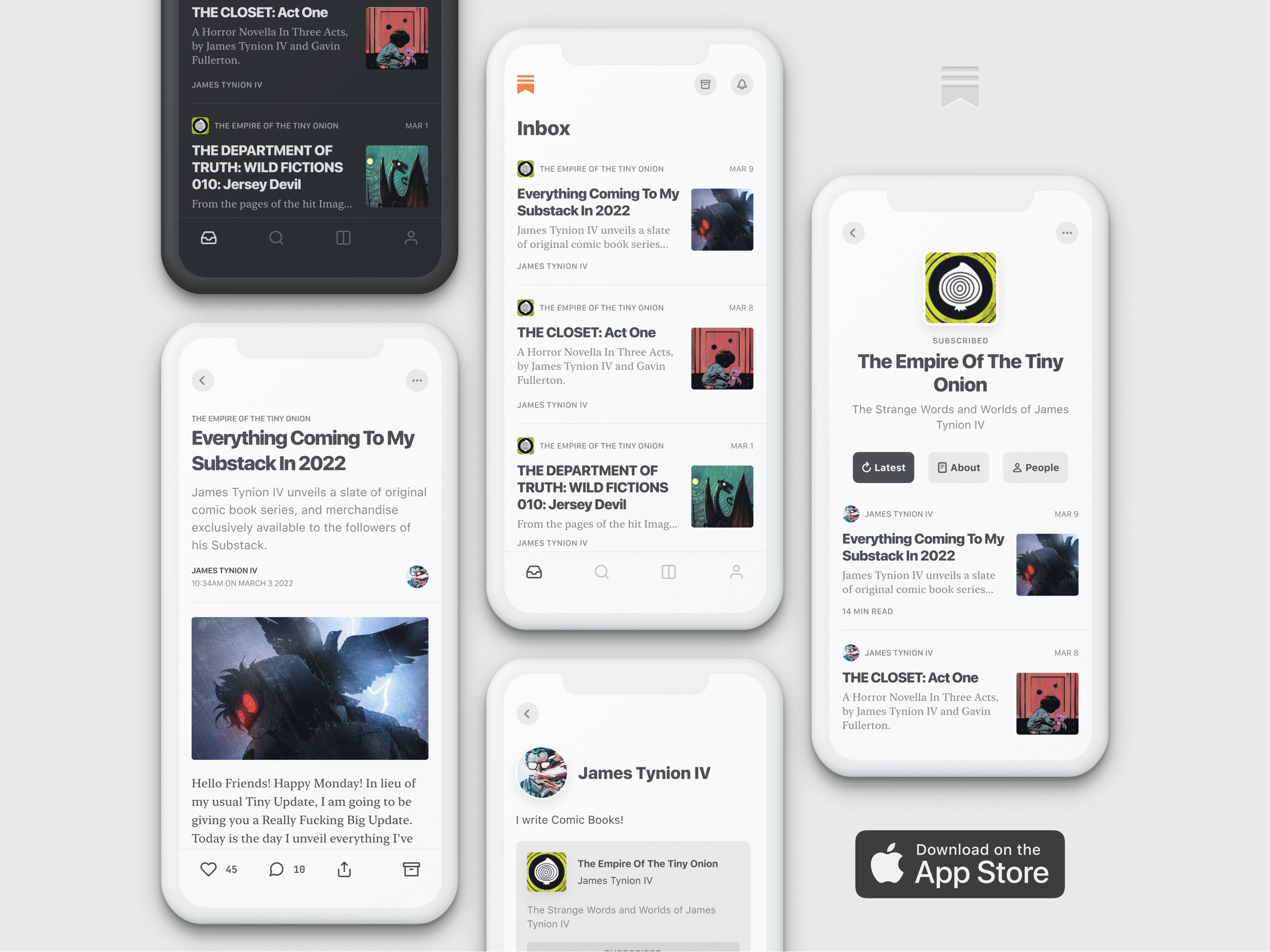 NEW SUBSTACK APP AND MORE! - by Jeff Lemire