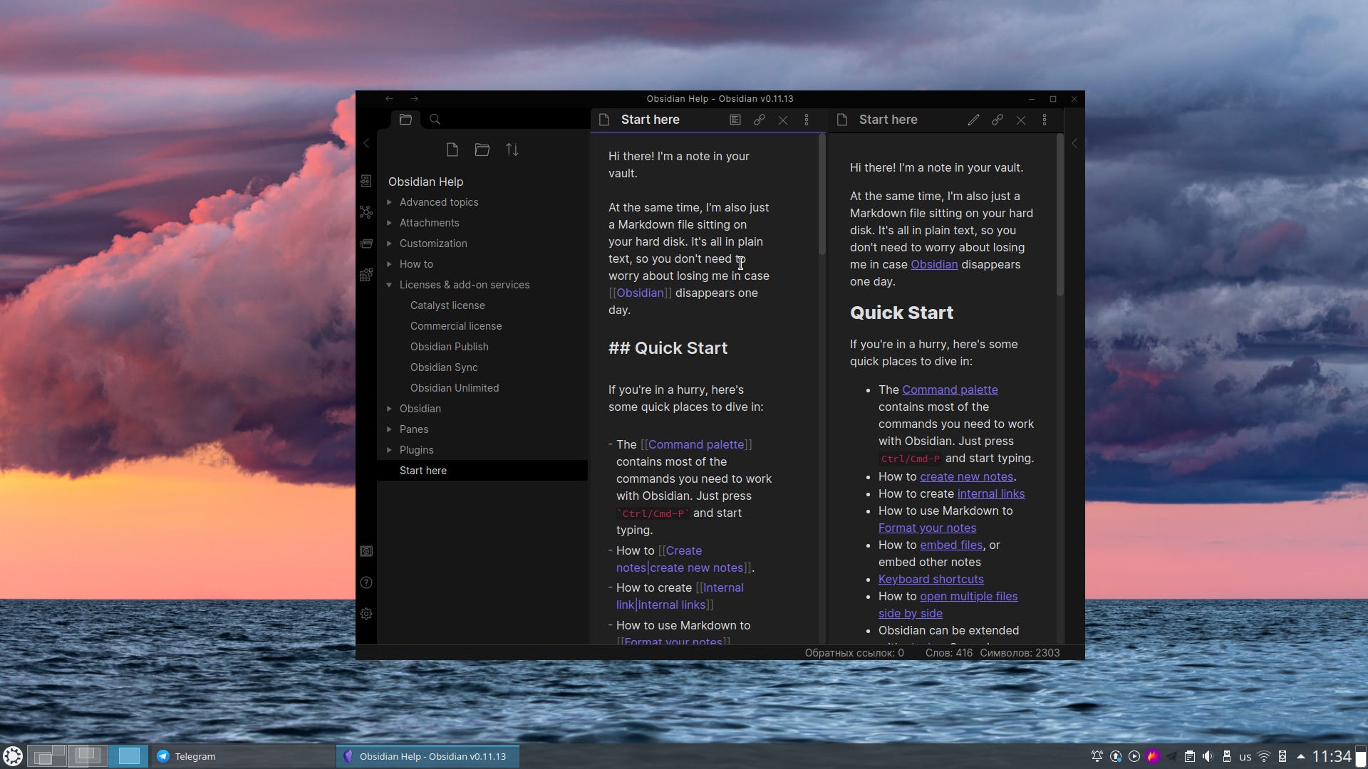 Obsidian on Raspberry Pi 4 - by Eugene Uvin