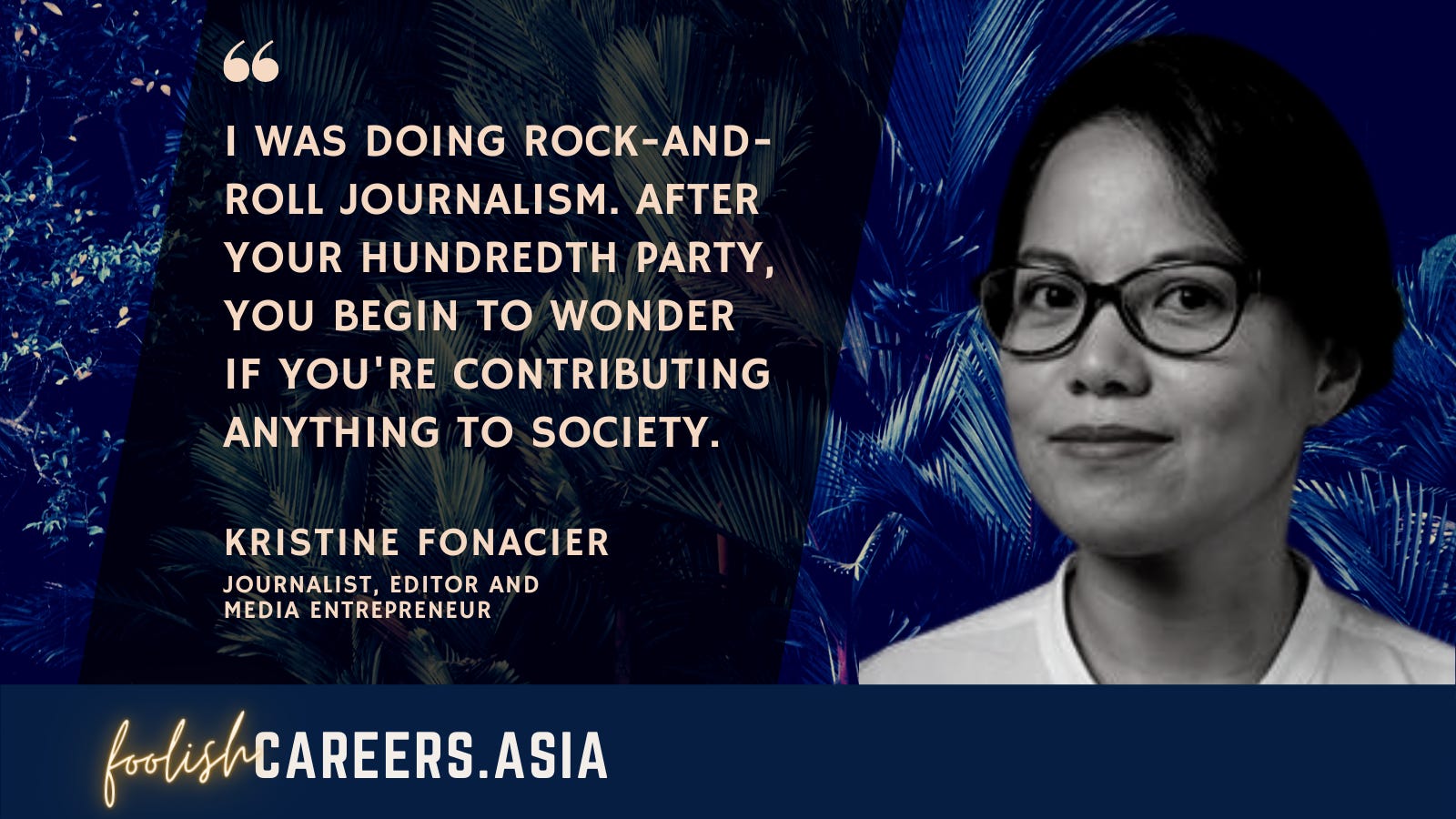 Giving up rock-and-roll journalism to recalibrate a writing career