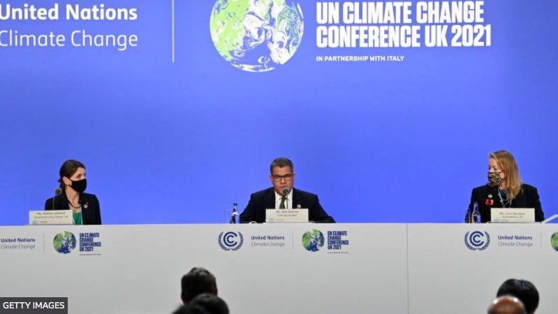 COP 26 - the climate conference - by rohn bayes
