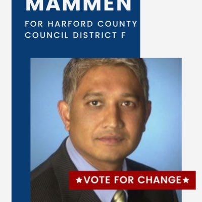 Candidate Survey: Mammen (Lavy) Mammen for Harford County Council ...