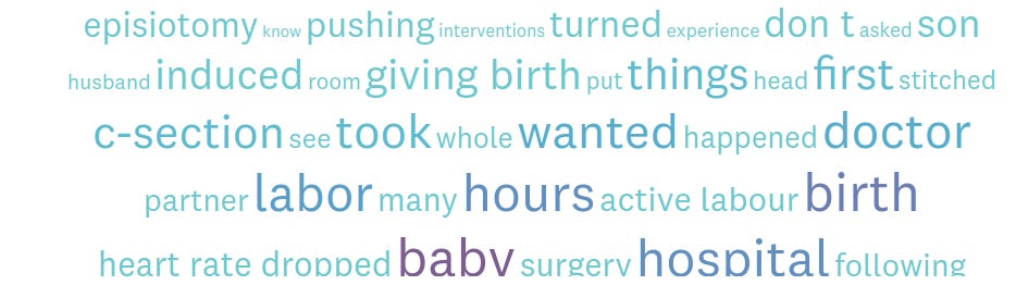 Results of the State of Postpartum Survey