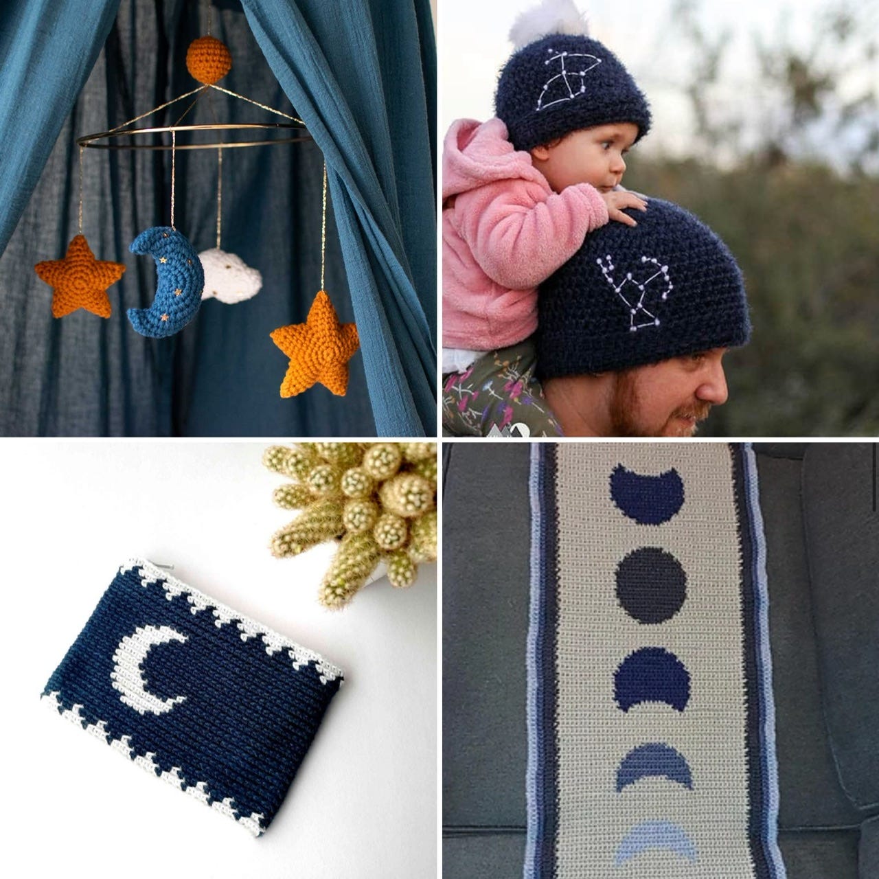 Celestial Season: Free Knitting + Crochet Patterns