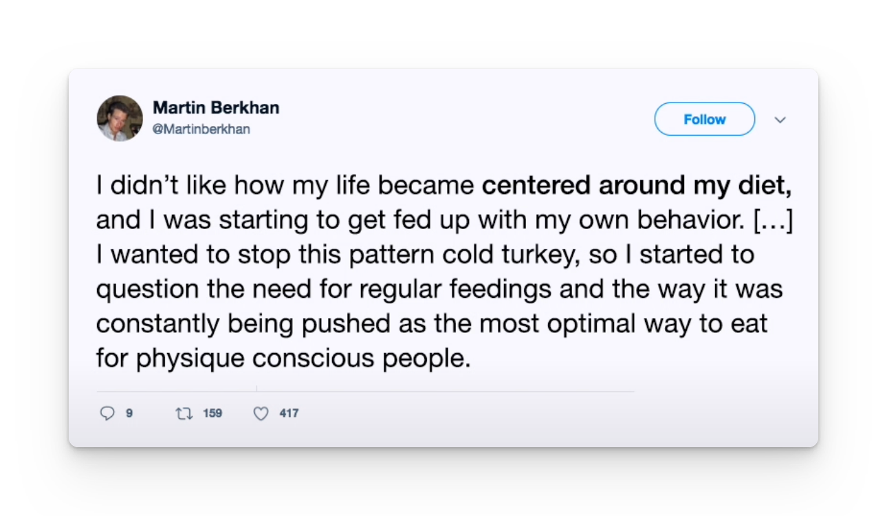 Intermittent Fasting, explained. Dieting, longevity, and rats.