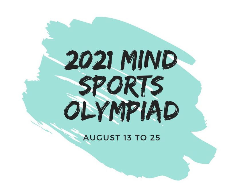 Mind Sports Olympiad 2021 - by Adam Raoof