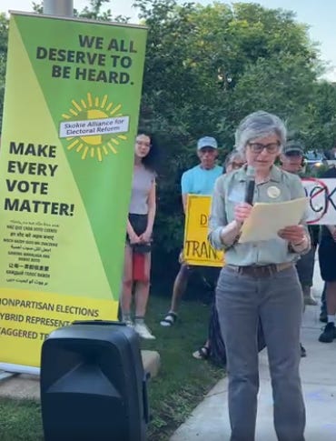 Skokie politicians crawl toward their own people