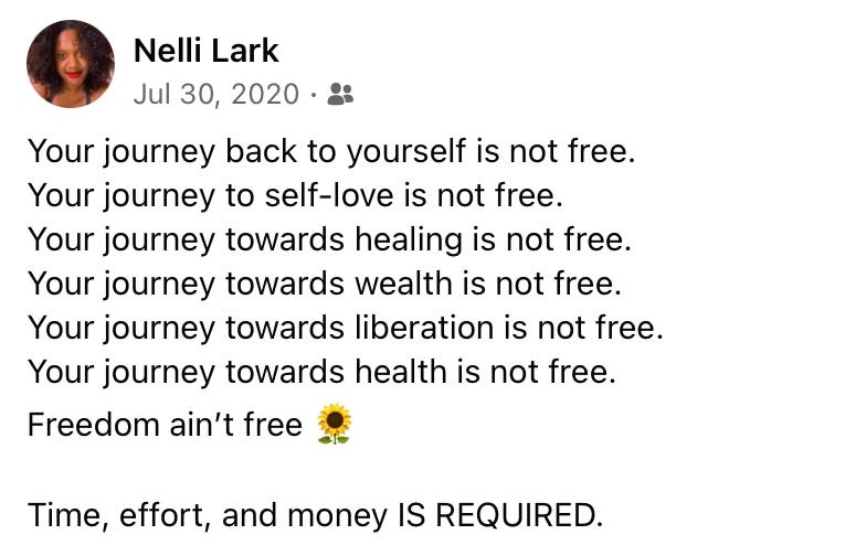 Our Courage Is Found In Our Wallets! - by Sanni Lark