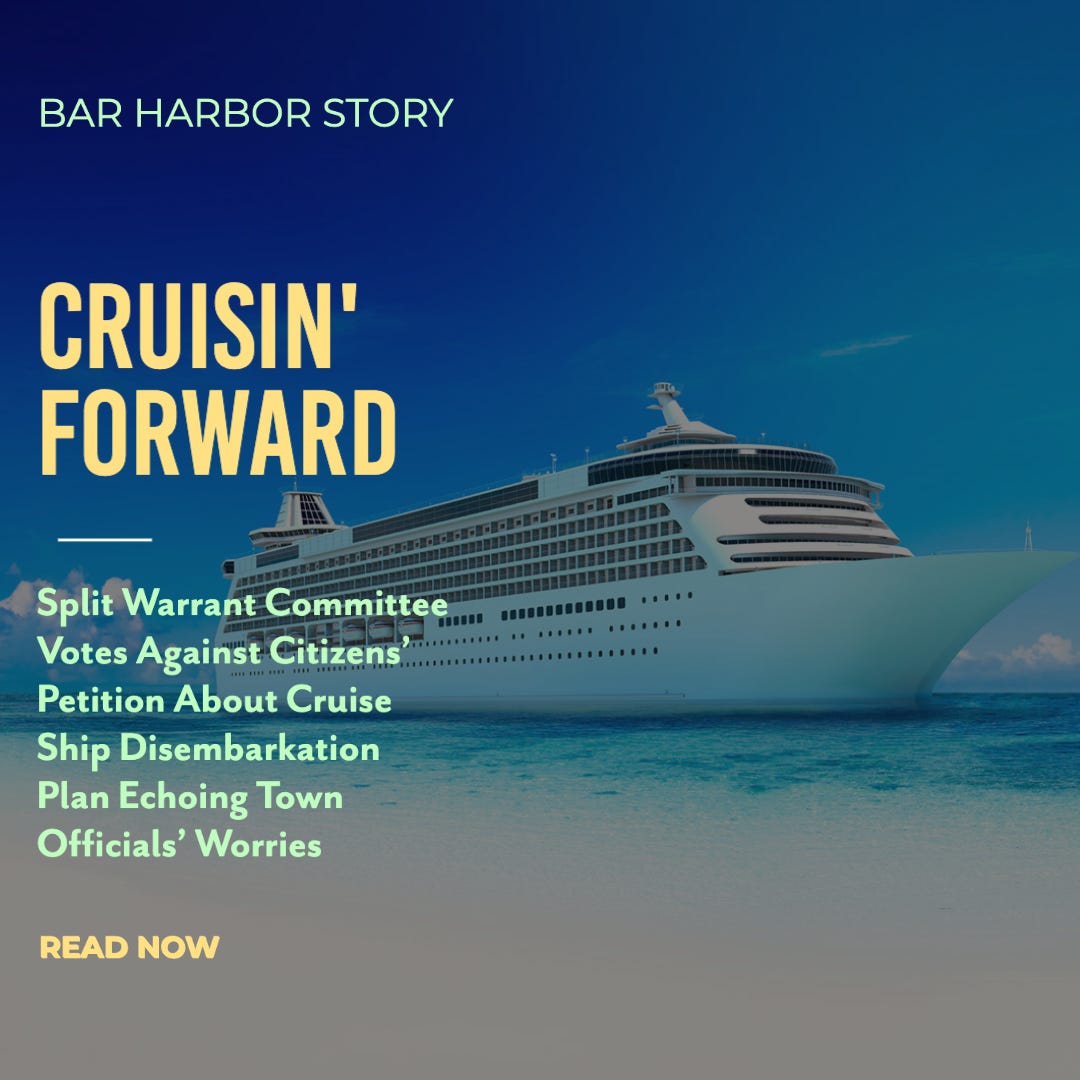 Cruisin' Forward - by Carrie Jones - Bar Harbor Story