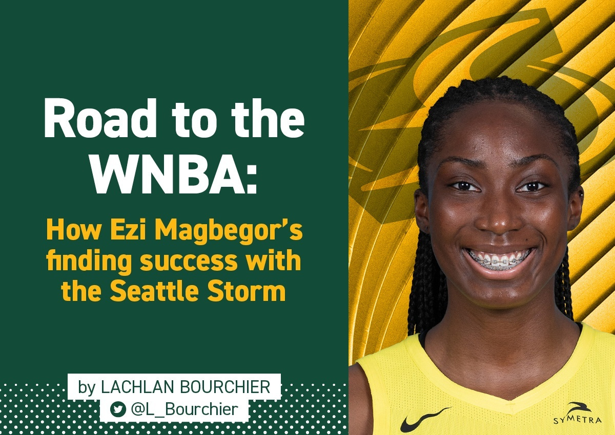 Road to the WNBA: How Ezi Magbegor's finding success with the Seattle Storm