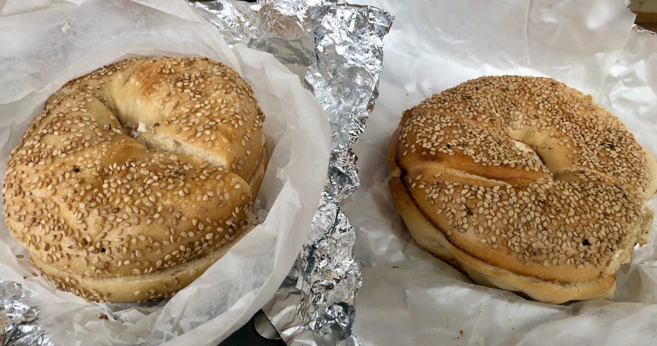 The Bagel Shop Next to the Bagel Shop! - by Anne Kadet
