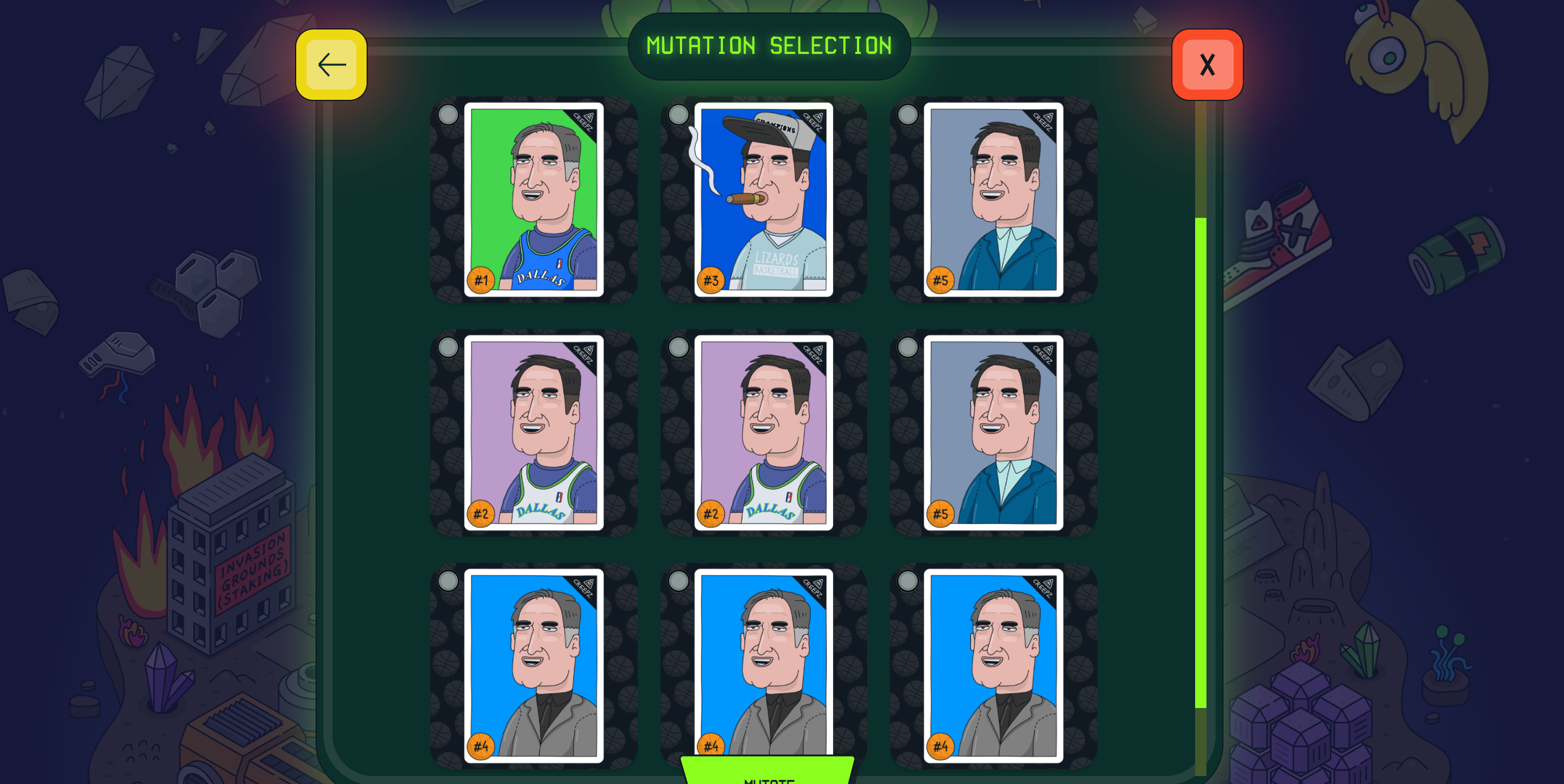 Shapeshifter Mutation: "Megas" - Cold Blooded Creepz