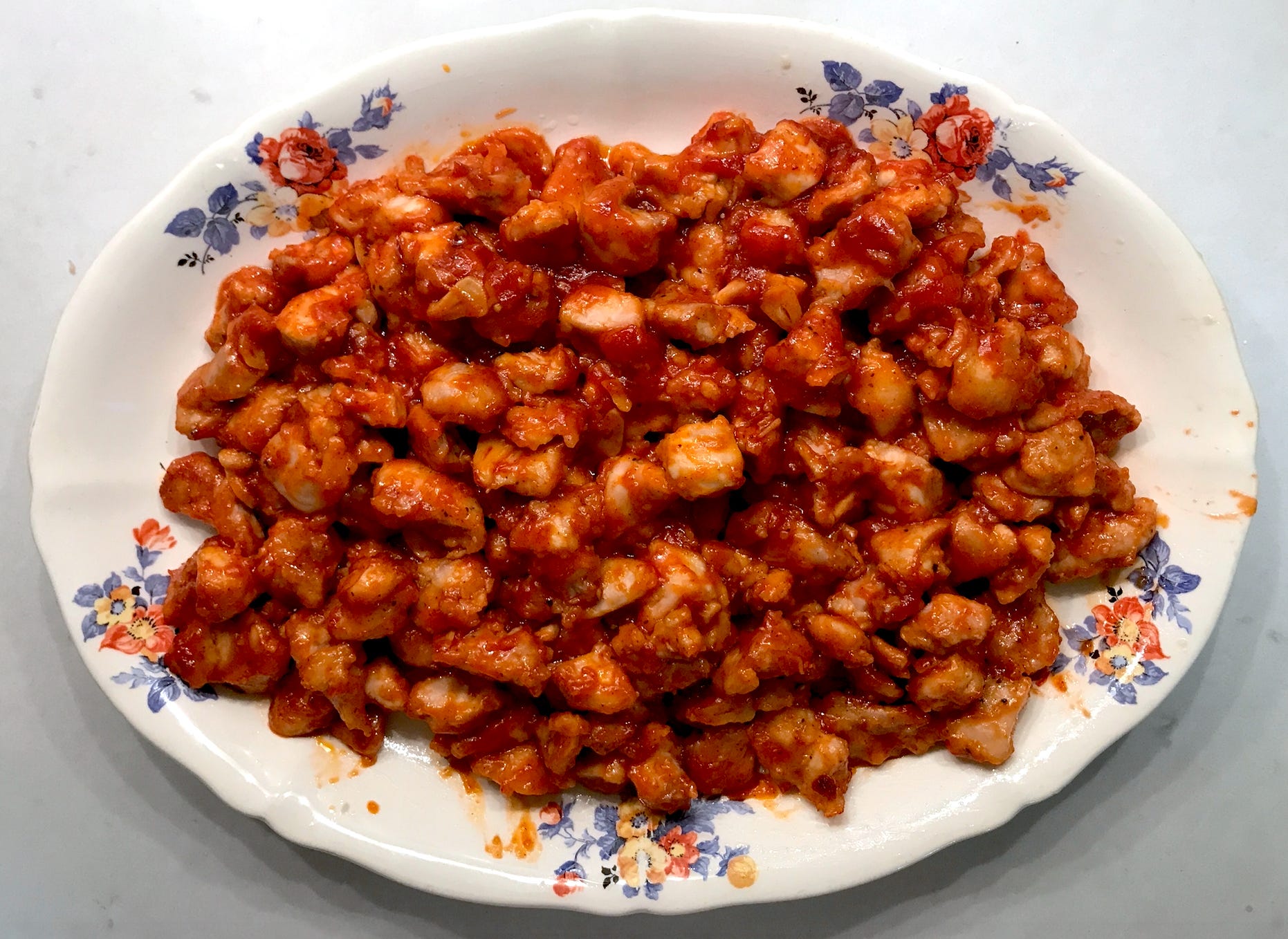 Stir-Fried Chicken with Ketchup - by Mark Bittman